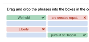 Preamble to the US Constitution Drag and Drop Activity - The Social ...